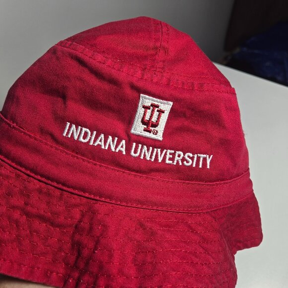Accessories | Iu Indiana University Red Bucket Hat Lxl | Poshmark